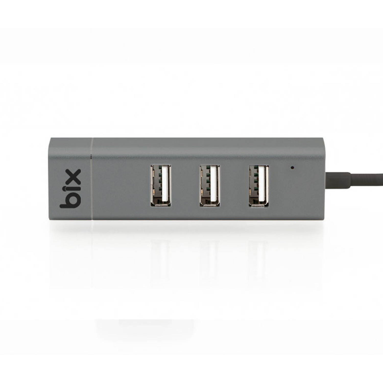 BX03HB 4in1 USB Hub Rj45 Ethernet, 3x Usb 2.0 Çoklayıcı Adaptör - bix
